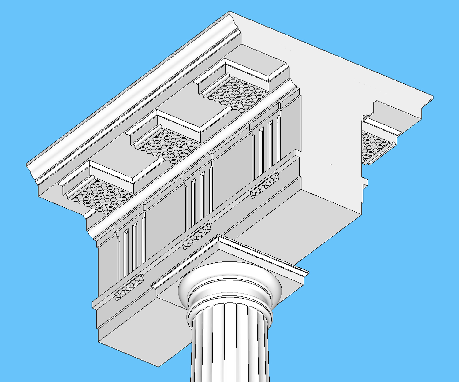 Mutulary_Doric_Detail_2 | Architectural Orders
